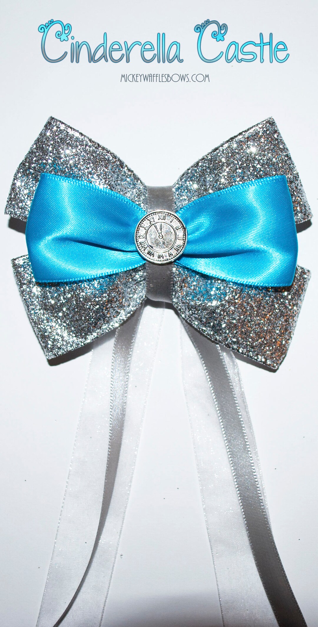 Cinderella Castle Hair Bow - Etsy