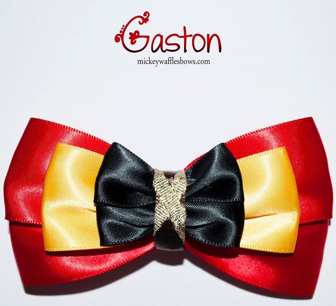Gaston Hair Bow - Etsy