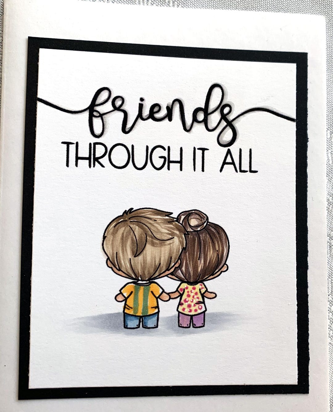 Friends Card, Friendship Card, Best Friends Card, Friends for Life Card ...