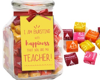 Bursting With Appreciation Gift Tag Starburst Printable - Etsy