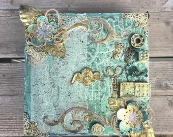 Collage altered art | Etsy