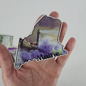 State Outline Stickers W Names (multiple Options) by Dakota Daetwiler ...