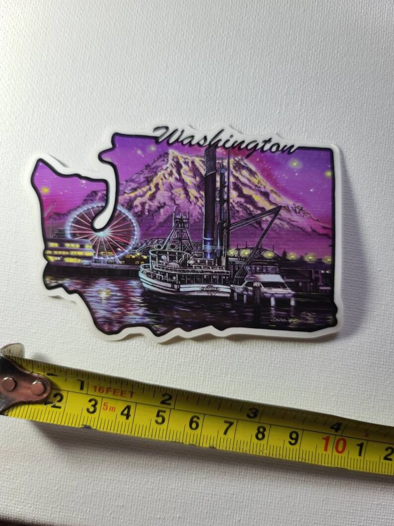 State Outline Stickers W Names (multiple Options) by Dakota Daetwiler ...