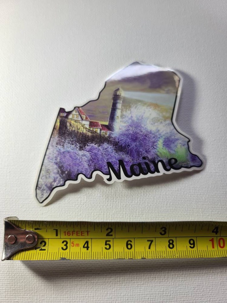 State Outline Stickers W Names (multiple Options) by Dakota Daetwiler ...