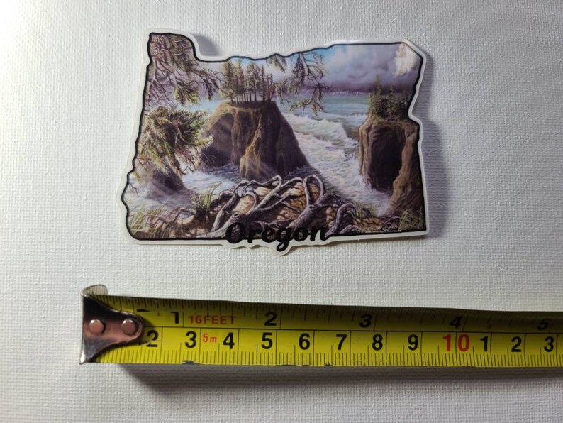 State Outline Stickers W Names (multiple Options) by Dakota Daetwiler ...