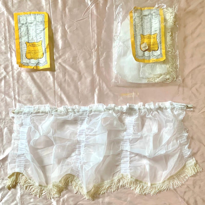 Austrian Curtains - Etsy