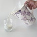 Hand Painted Ceramic Pitcher for Milk, Ceramic Milk Bag Holder, Ceramic ...