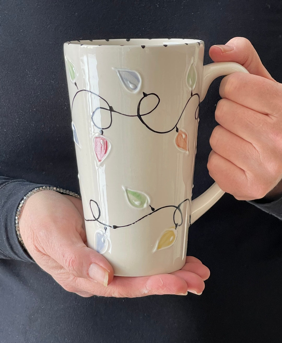 A Large Handmade Ceramic Mugs Are a Great Christmas Gift, Oversized ...