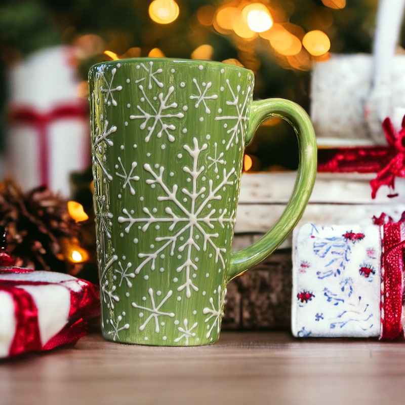 Snowflake Mug - Etsy
