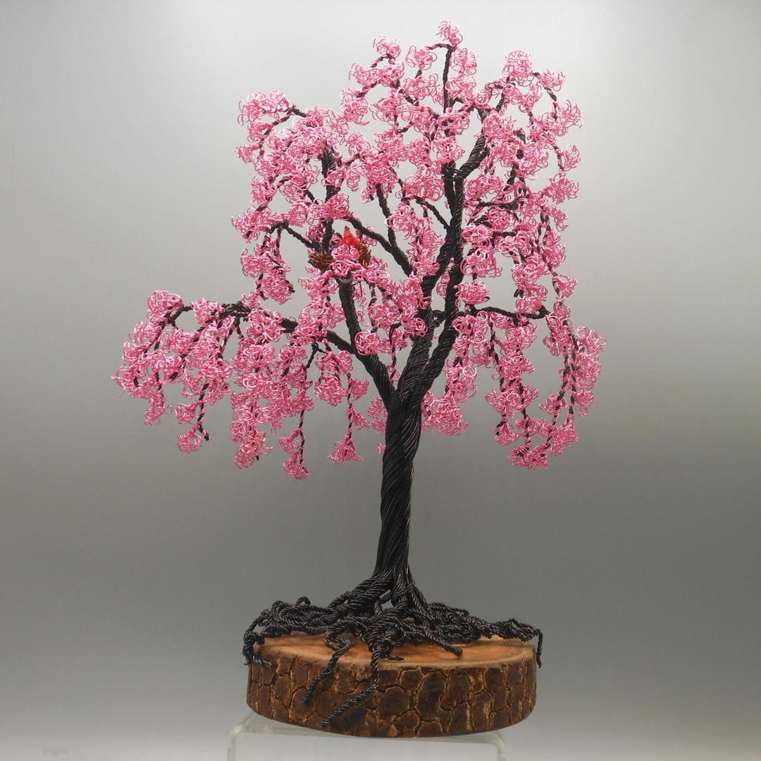 Wire Tree Sculpture , Wire Art, Wire Trees, Bonsai Trees, Cherry Tree ...