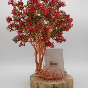 Wire Tree Sculpture,wire Tree,wire Art,copper Tree,trees,red Tree ...