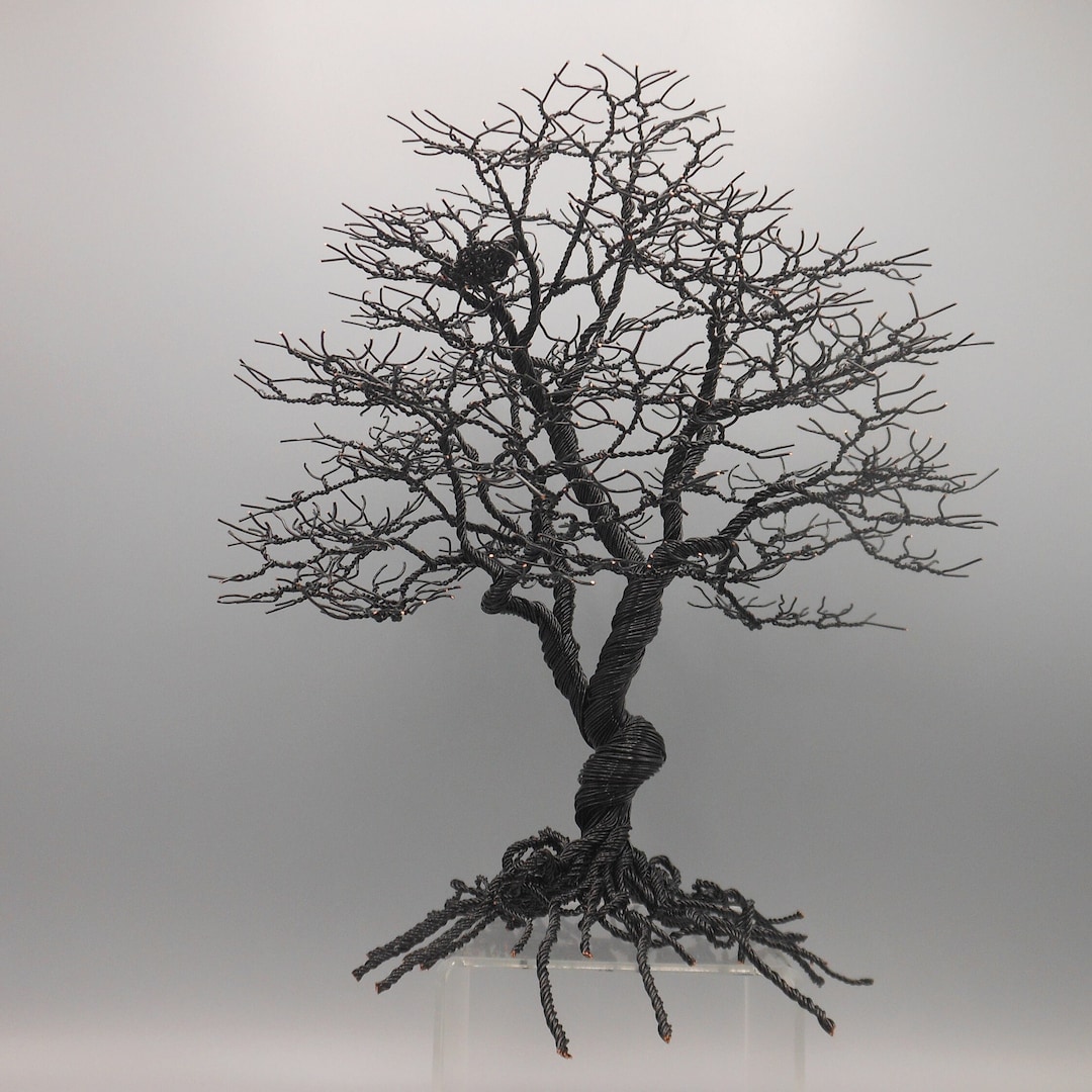 Wire Tree Sculpture, Wire Art, Wire Trees, Wire Sculpture, Bonsai Tree ...