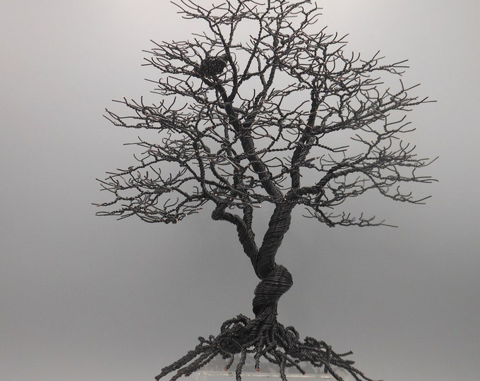 Wire Tree Sculpture, Wire Art, Wire Trees, Wire Sculpture, Bonsai Tree ...
