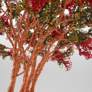Wire Tree Sculpture,wire Tree,wire Art,copper Tree,trees,red Tree ...