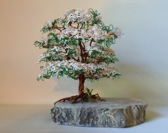 Wire bonsai tree | Etsy