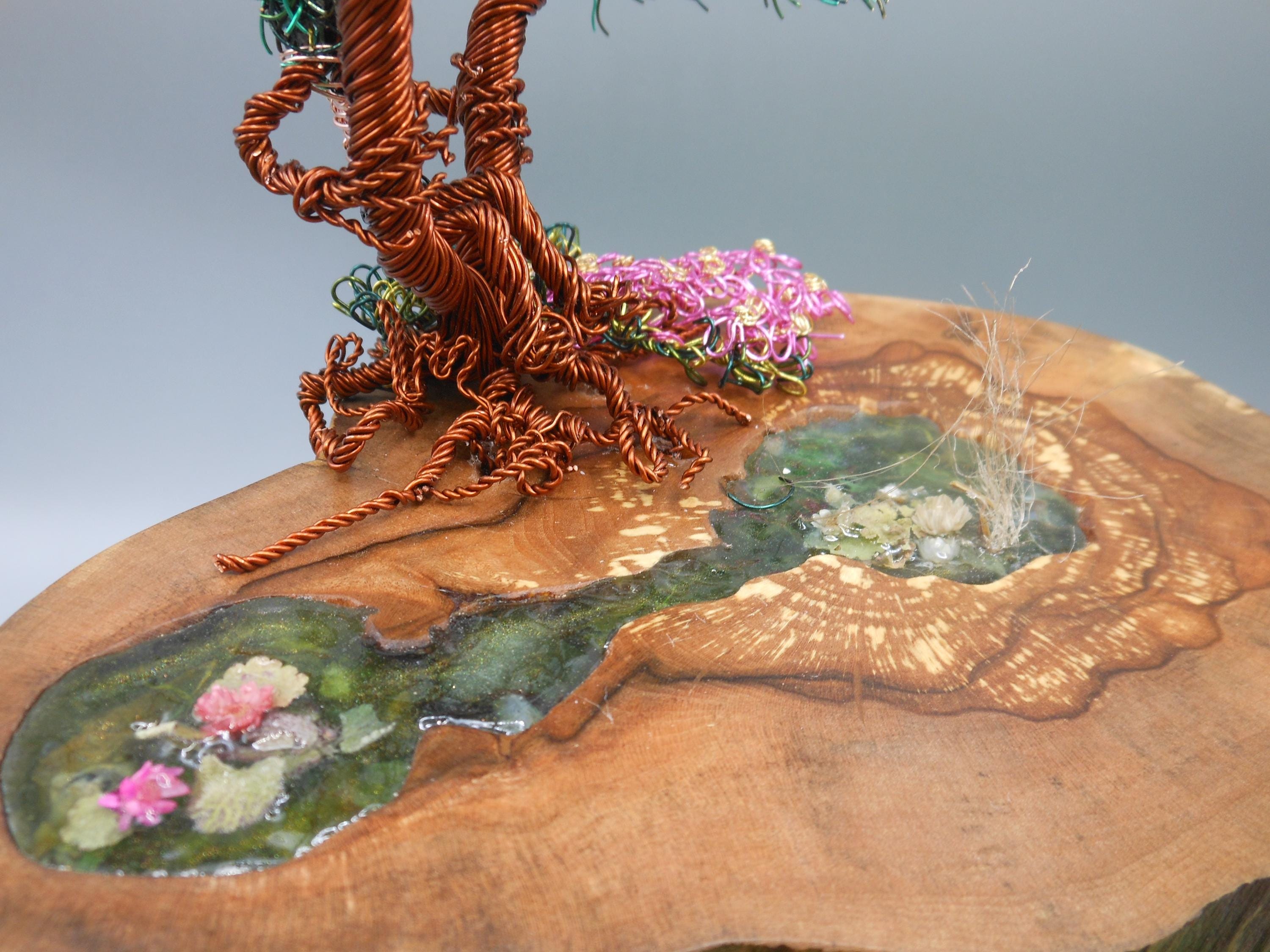 Wire Tree, Wire Tree Sculpture, Memorial Tree, Evergreen Tree, Pine ...
