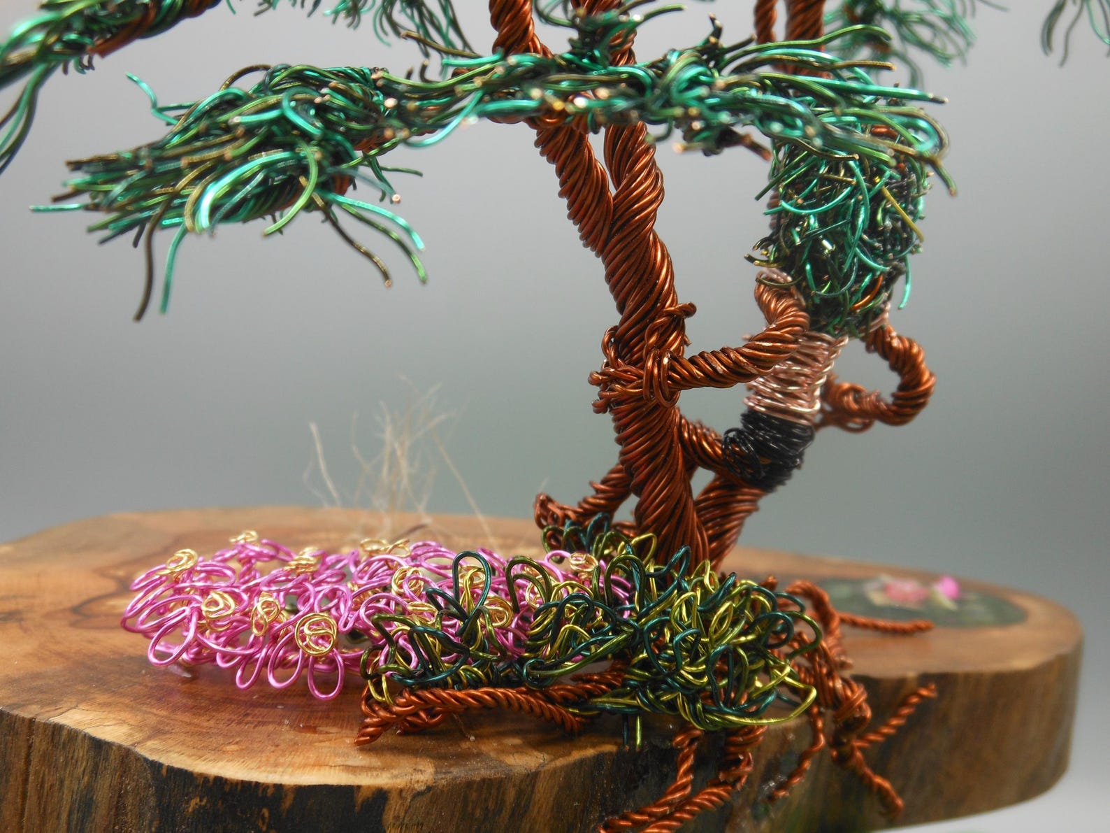 Wire Tree, Wire Tree Sculpture, Memorial Tree, Evergreen Tree, Pine ...