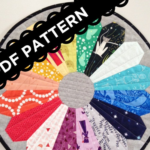 A Ring of Coffins English Paper Piecing / EPP Template PDF - Etsy