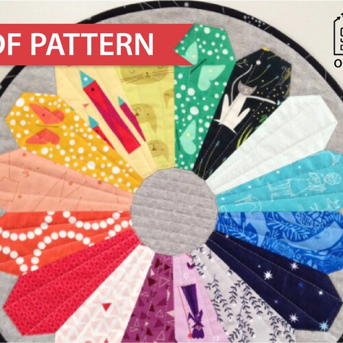 A Ring of Coffins English Paper Piecing / EPP Template PDF - Etsy