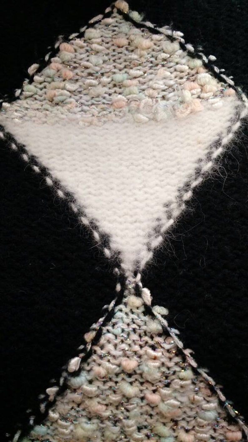 Vintage 1980s Jester Harlequin Angora Wool Acrylic Sweater - Etsy