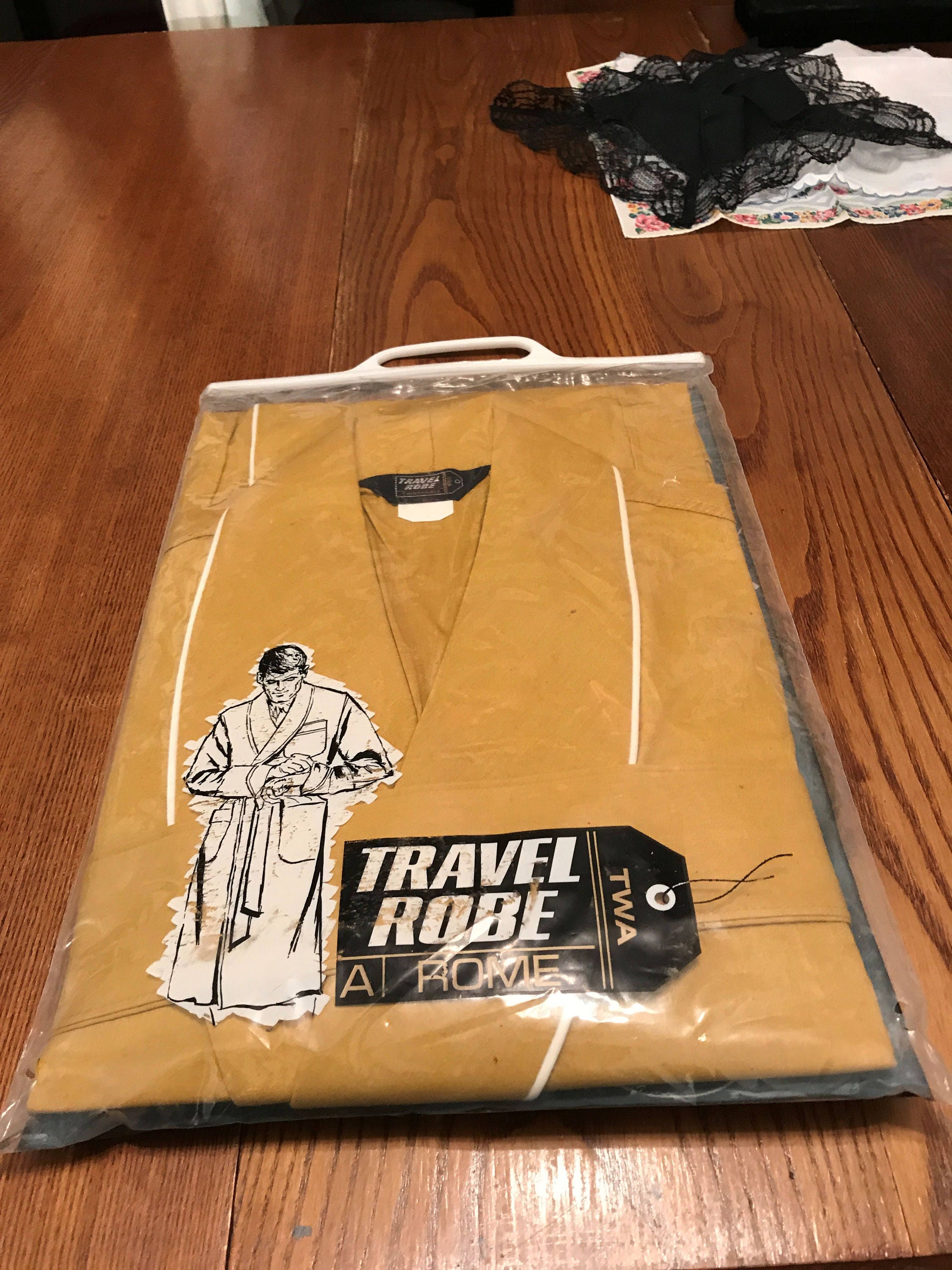 Vintage Men's TWA Travel Robe/still in - Etsy