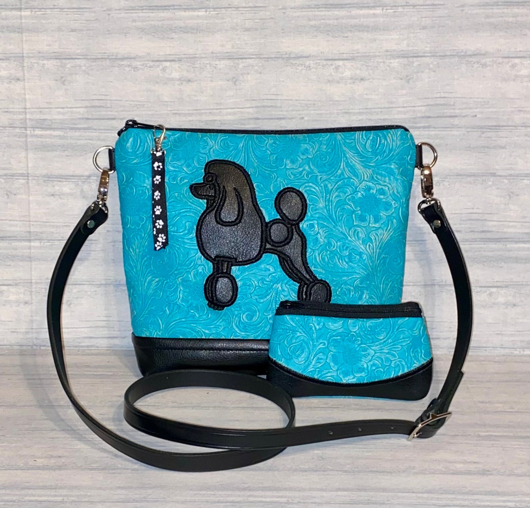 Poodle Cross Body Bag - Poodle Purse - Handbag - Bag - Other Colors ...