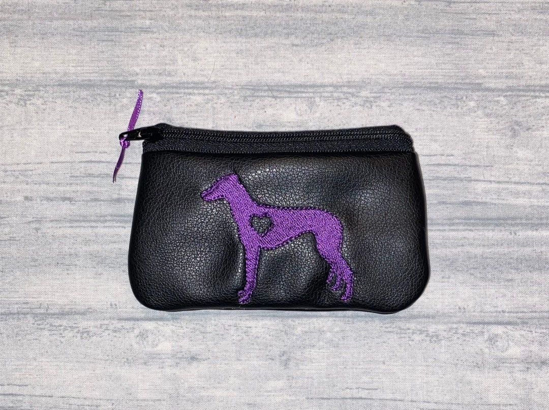 Greyhound/whippet Coin Purse - Change Purse - More Colors Available - Etsy