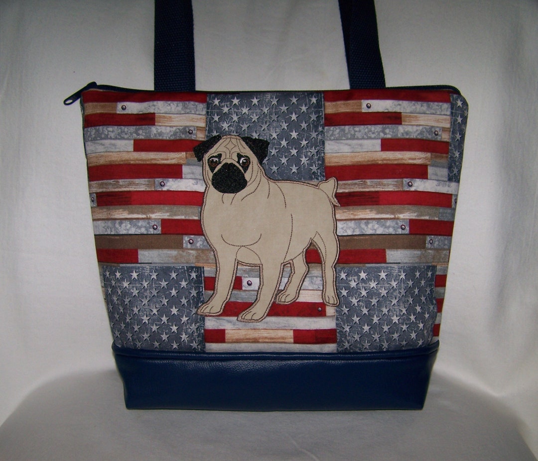 Pug Purse Pug Handbag Bag Dog Purse Made to Order - Etsy
