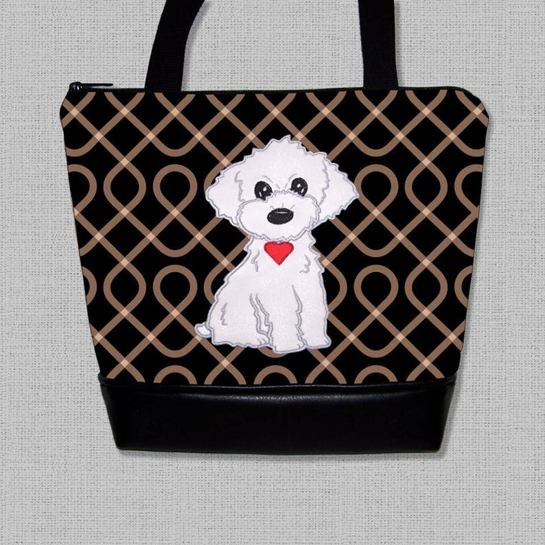 Maltipoo/maltese Purse - Handbag - Bag - Made to Order - Etsy