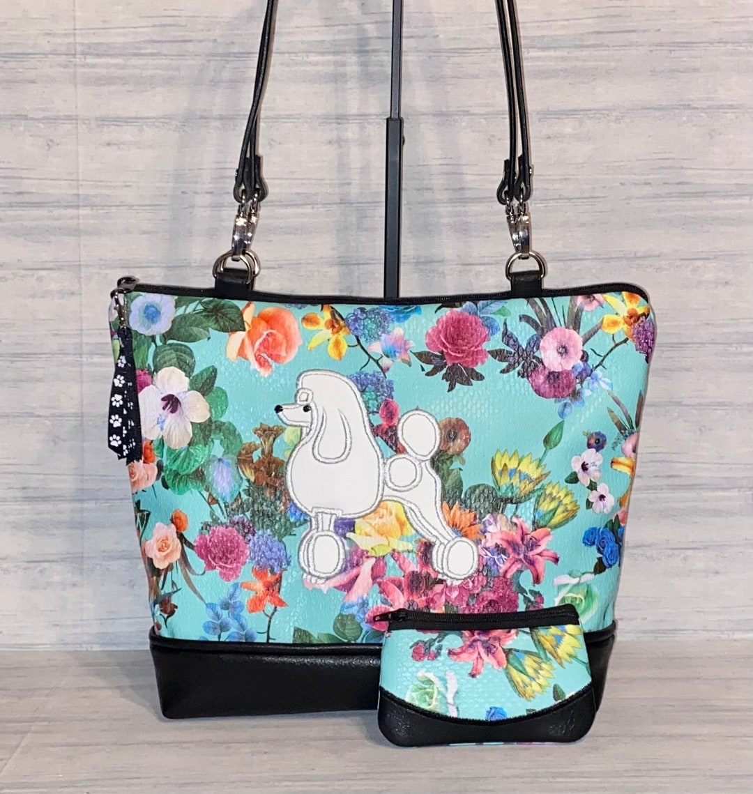 Poodle Purse - Faux Leather Poodle Handbag - Bag - Ready to Ship! - Etsy