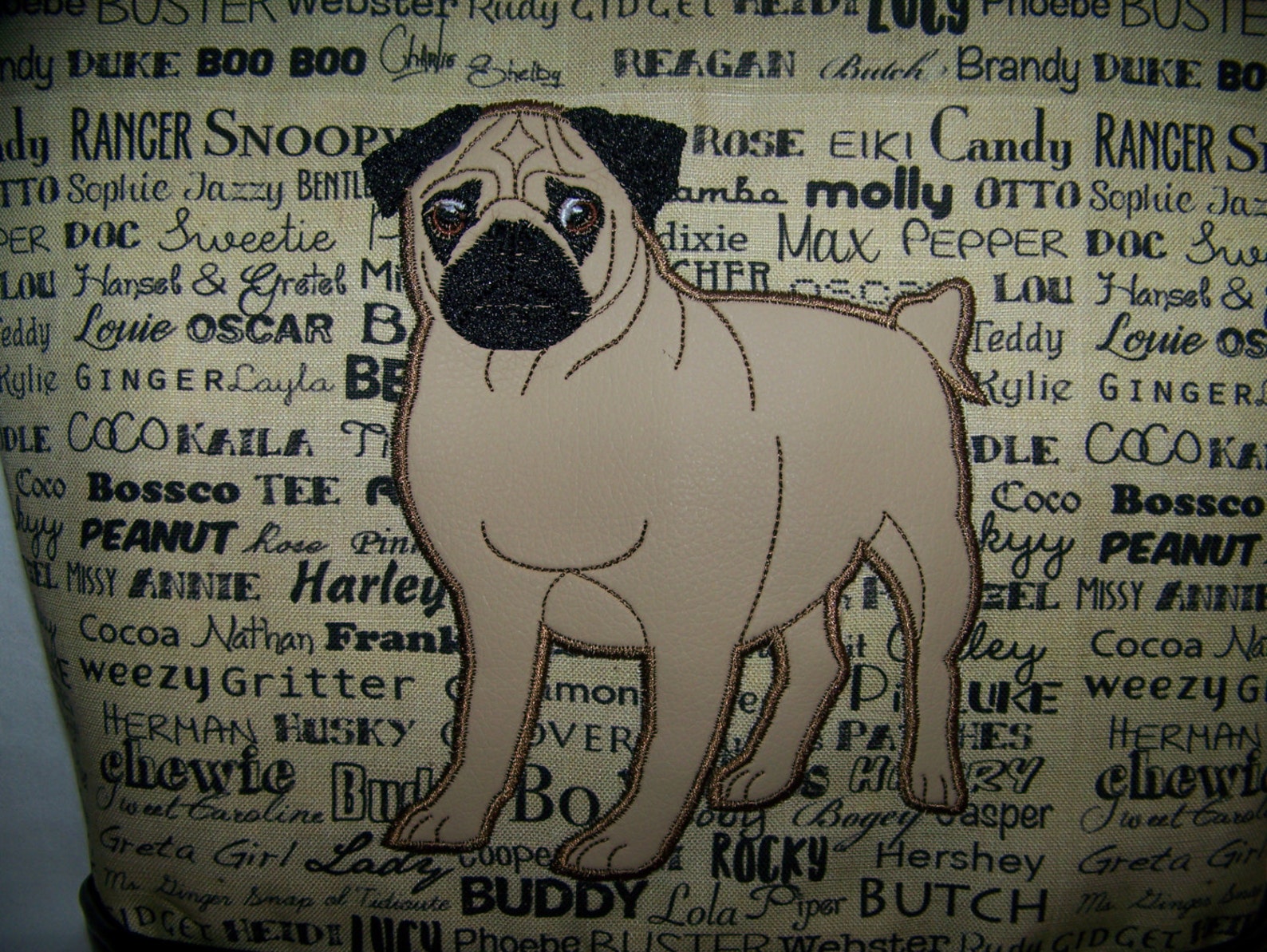 Pug Purse Pug Handbag Pug Bag Ready to Ship - Etsy