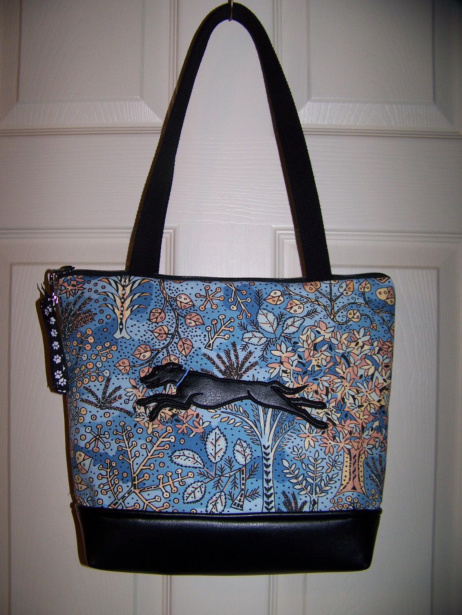 Greyhound/whippet Purse, Appliqued Greyhound/whippet Handbag - Purse ...