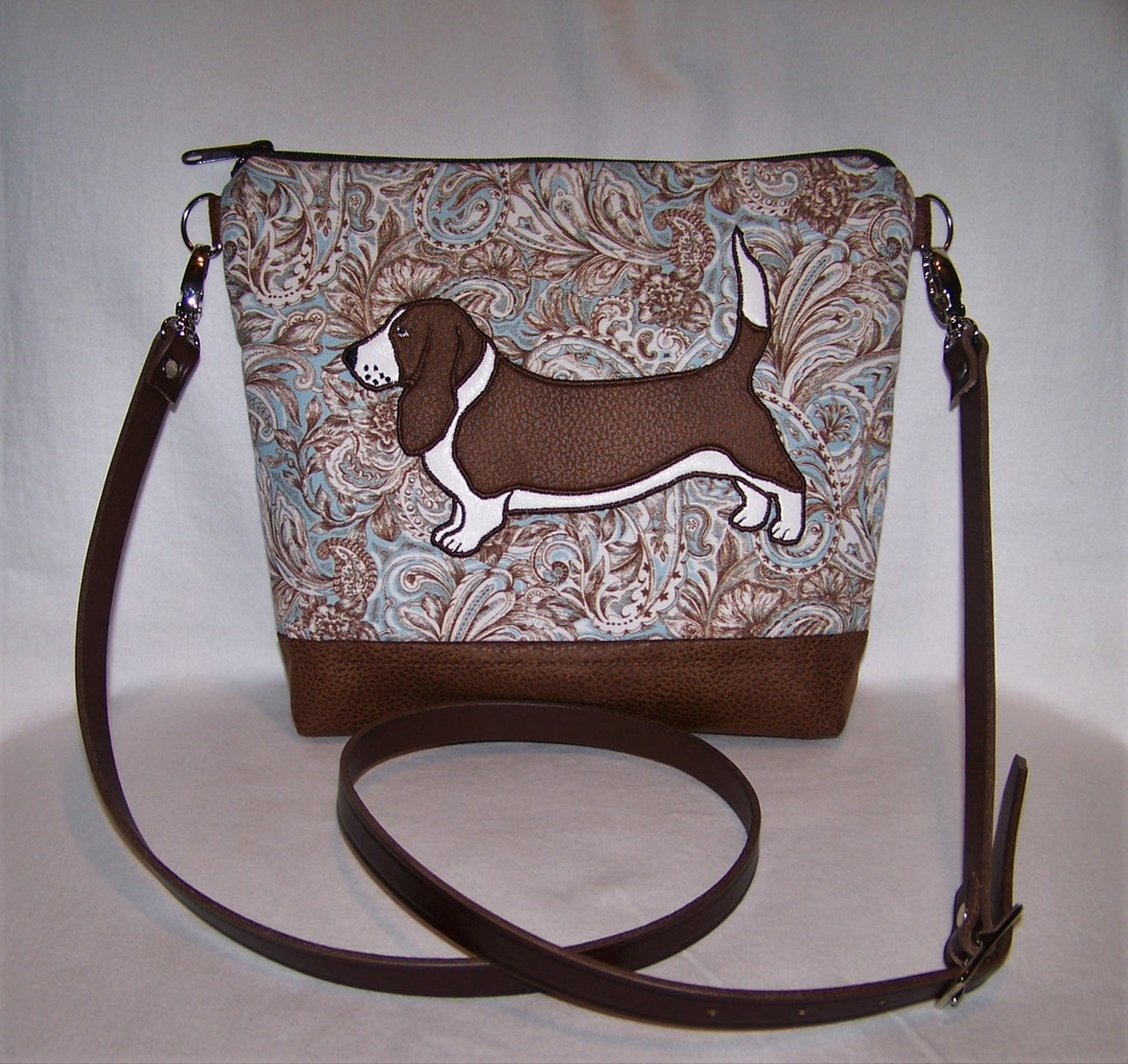 AFTER CHRISTMAS DELIVERY Basset Hound Cross Body Bag - Etsy