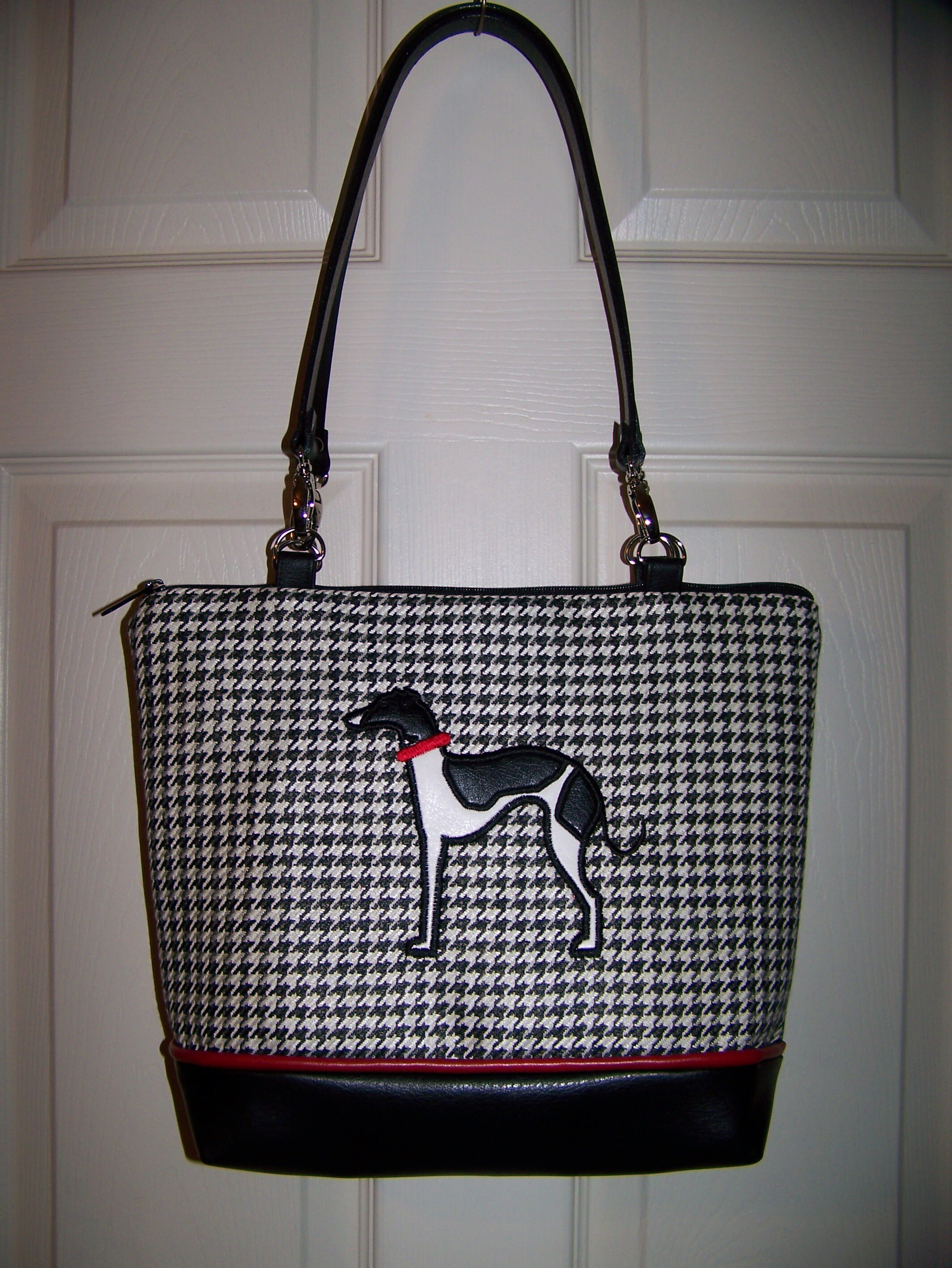 Italian Greyhound Purse Whippet Purse Appliqued | Etsy