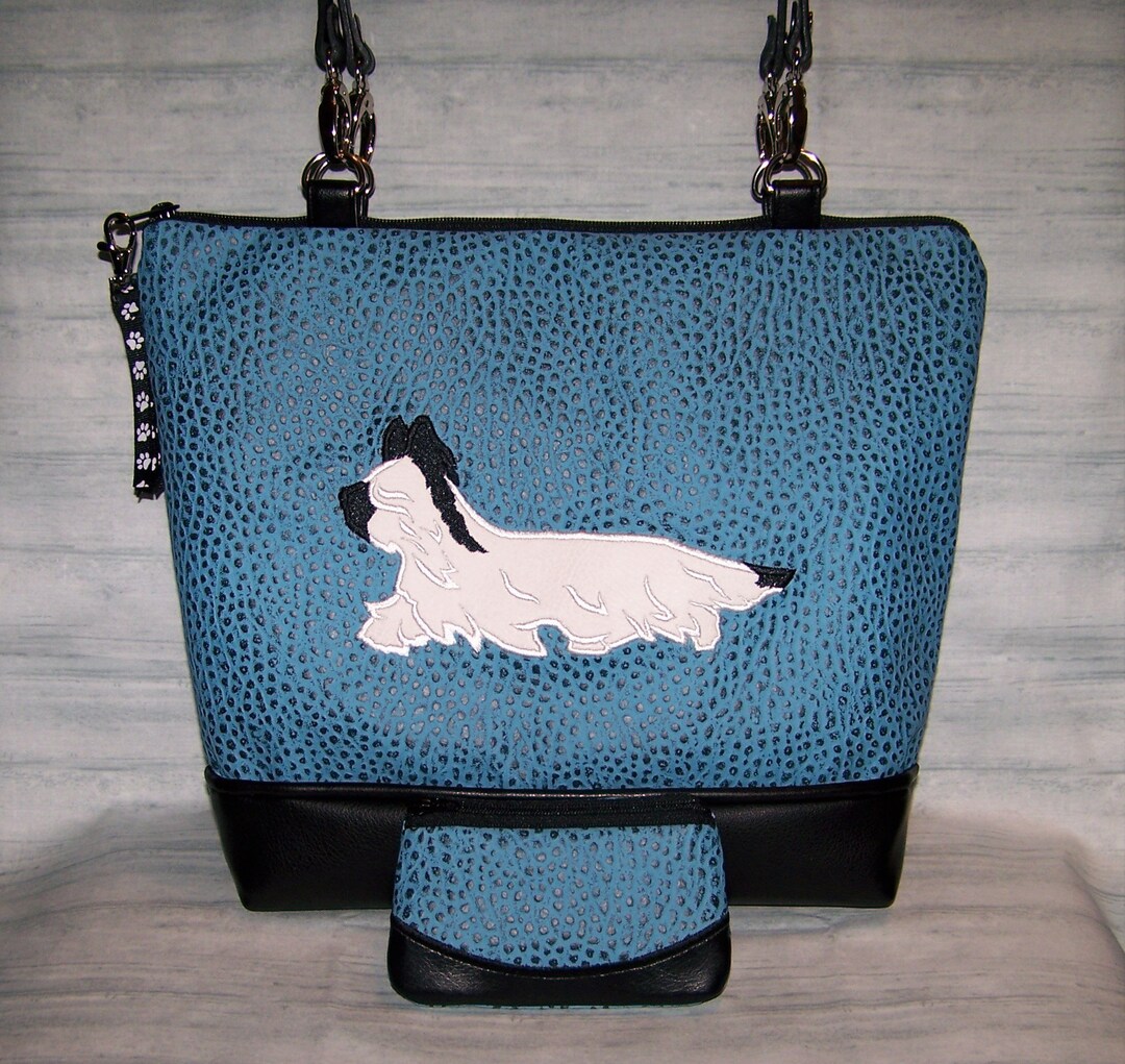 Skye Terrier Purse - Skye Terrier Handbag - Shoulder Bag - Made to ...