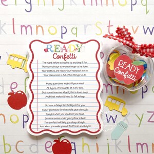 Ready Confetti / Back to School Confetti - Etsy
