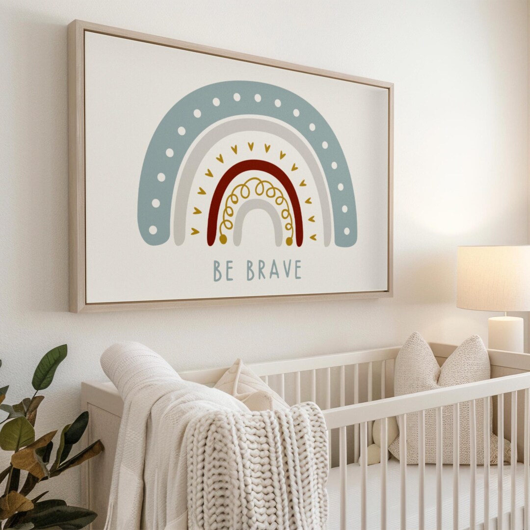 Rainbow Boho Posters, Colorful Playroom Decor, Earthy Poster - Etsy