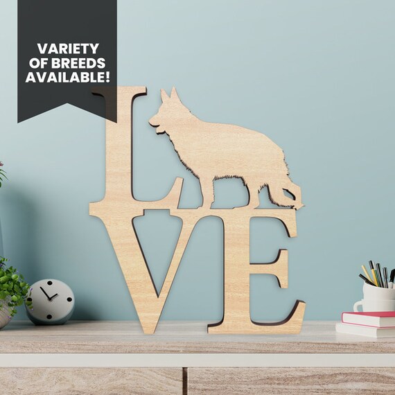 German Shepherd Dog name sign - Pet Name Sign - Dog signs for a home by ...