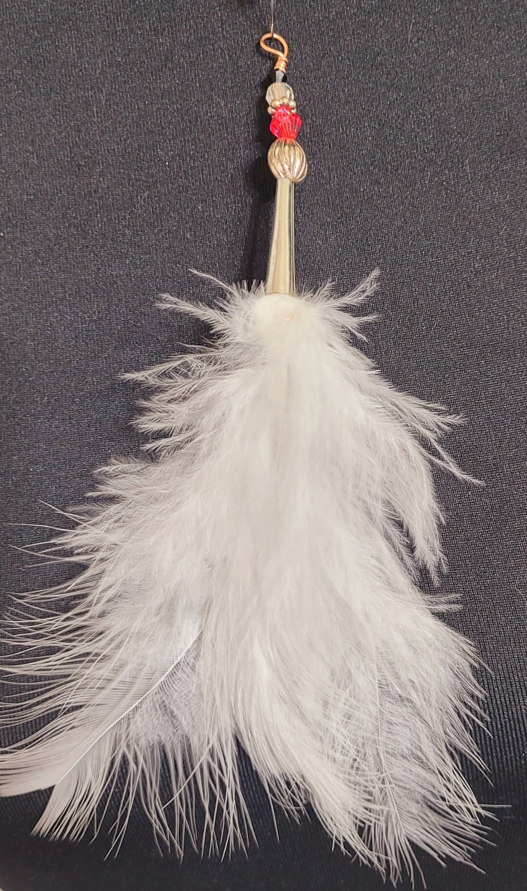 Hat or Graduation Cap Faux Eagle Plume SMALL-SIZE and Jingle ...