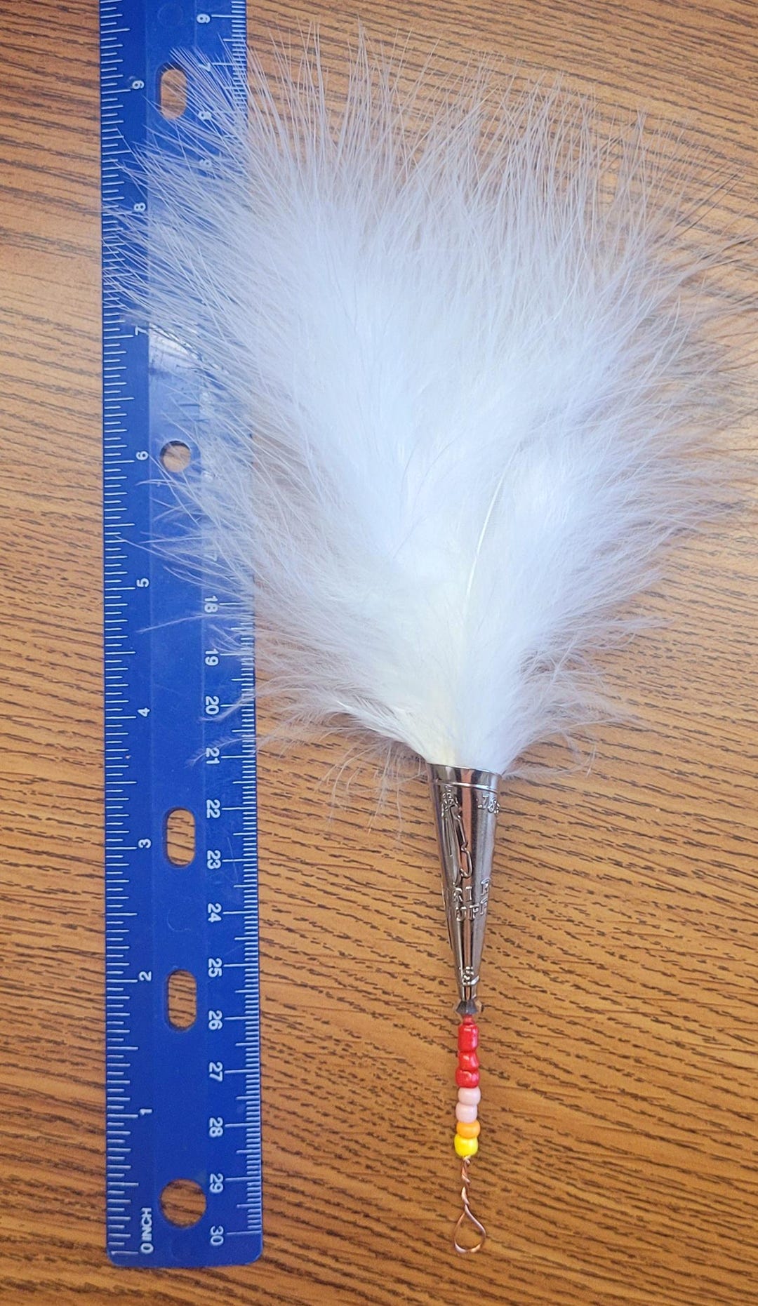 1 Faux Eagle Plume SMALL Size, 8 Inches, Anishinaabe, Ojibway, Ojibwe ...