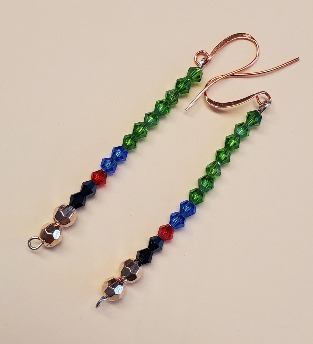 Native American Dangle Jingle Earrings, Ethnic, Ojibway, Anishinaabe ...