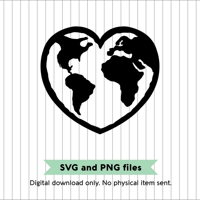 Earth Svg File - Etsy