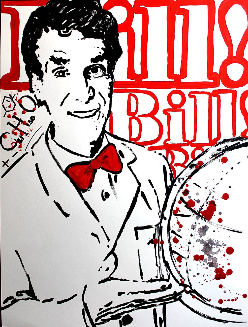 Bill Nye the Science Guy Pop Art Painting - Etsy