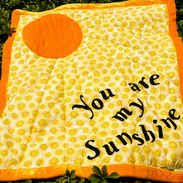 You Are My Sunshine Quilt Pattern - Etsy