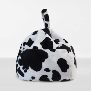 COW PRINT iPad Pouf, Tablet Pouf, Bean Bag Pillow for Book, Nook or ...