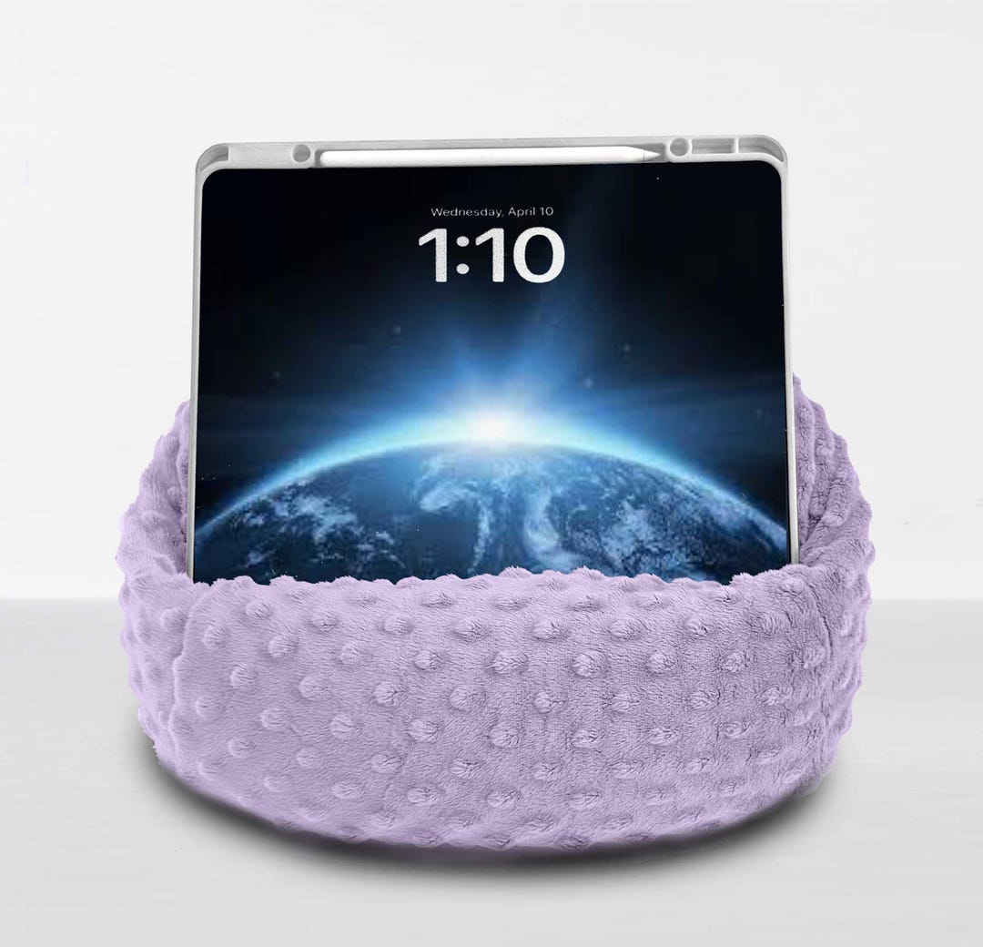 IPad Pouf, Tablet Pouf, Book Pouf, Bean Bag Pillow for Book, Nook or ...