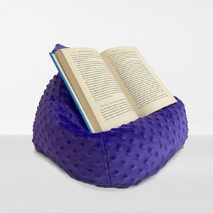 PURPLE MAJESTY iPad Pouf, Tablet Pouf, Book Pouf, Bean Bag Pillow for ...