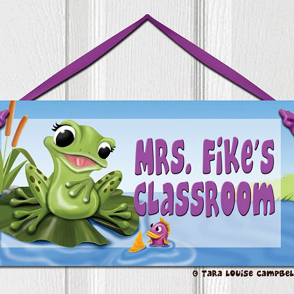 Frog Classroom - Etsy
