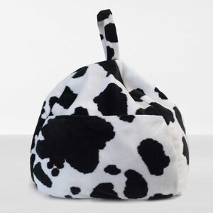 COW PRINT iPad Pouf, Tablet Pouf, Bean Bag Pillow for Book, Nook or ...