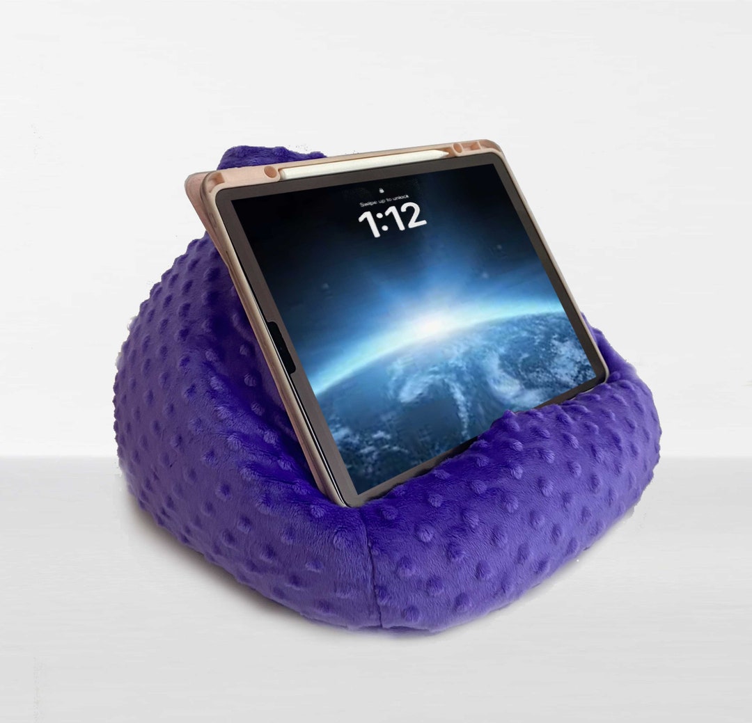 PURPLE MAJESTY iPad Pouf, Tablet Pouf, Book Pouf, Bean Bag Pillow for ...